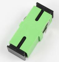 China FTTX SC Fiber Optic Adapter Earless SC SC Simplex Coupler Connector for sale