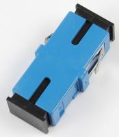 China FTTX SC Fiber Optic Adapter Earless SC SC Simplex Coupler Connector for sale