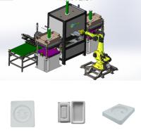 China Biodegradable Automatic Bagasse Pulp Plate Making Machine Paper Pulp Machinery for sale