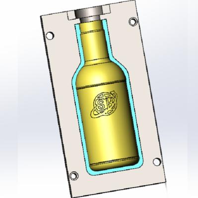 China Customizable Molded Pulp Machine Automatic Paper Pulp Bottle Molding Equipment for sale