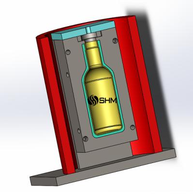 China Customizable Molded Pulp Machine Automatic Paper Pulp Bottle Molding Equipment for sale