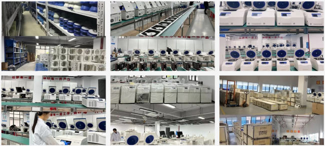 High Speed 16500rpm Refrigerated Centrifuge with "Low-Noise" Patent Certification 12