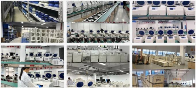 High Speed 16500rpm Refrigerated Centrifuge with 