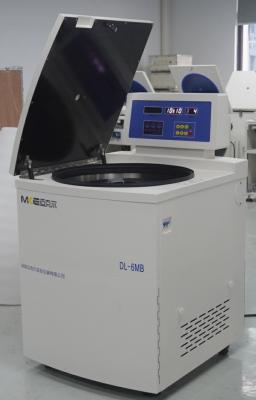 Κίνα 6000rpm 6*1200ml Floor Standing Blood Centrifuge for Blood Bag Rcf 6880 xg LED Display προς πώληση