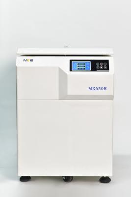China Brushless Motor Blood Bank Centrifuge Low Speed 4 *500Ml Refrigerated Design for sale