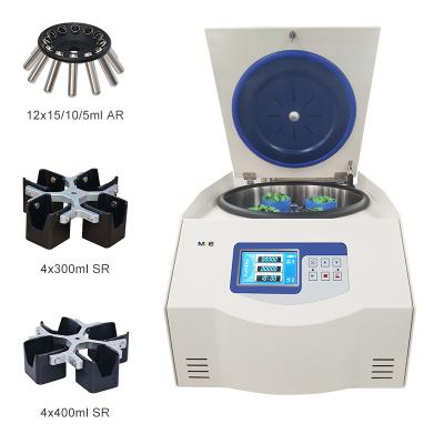 China KC - 500B Tabletop Blood Centrifuge Low Speed Operation For Large Capacity Tube Handling for sale