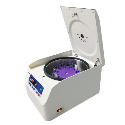 Cina Benchtop a bassa velocità 3500 giri al minuto Centrifughe cliniche citologiche 12 cellule Clips di slittamento per uso medico ospedaliero in vendita