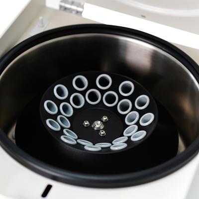 China 4000rpm Speed Adjustable Lab Centrifuge with Max 6 Seats 50ml Capacity for sale