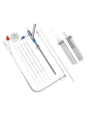 China Negative Pressure Nephrostomy Catheter Kit With Suction Device And Stone Collection Bottle for sale