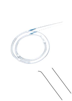 China Dual Stiffness Ureteral Guidewire Torque Control Ultra Soft 8cm Laser Resistant for sale