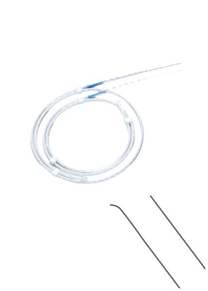 Quality Dual Stiffness Ureteral Guidewire Torque Control Ultra Soft 8cm Laser Resistant for sale