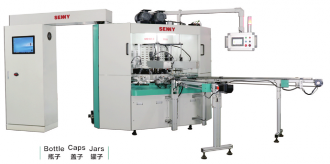 250x160mm 1800pcs/Hr Auto Hot Stamping Machine For Cylindrical Containers 0