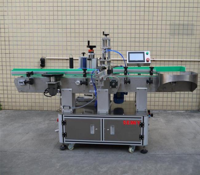 SGS Automatic Sticker Labelling Machine , 15pcs/Min Auto Label Applicator 0
