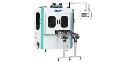 China 1-Kleur Zeefdrukmachine voor Ronde Doppen in de Cosmetica-industrie Te koop