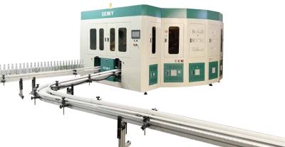 中国 ガラスボトル6色ホットスタンプ機 IR+UV スクリーン印刷機 販売のため