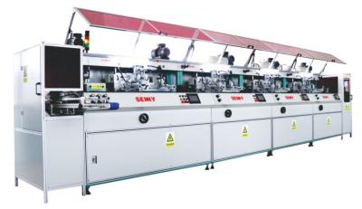 China 1-8 colors 6200pcs/hr Plastic Bottle Servo--Driven UV Printing Machine for sale
