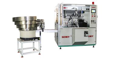 China 8 Estación de trabajo 1 Máquina de serigrafía totalmente automática de color para jeringa/lápiz de ceja en venta