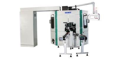 China Máquina de Serigrafia UV Automática para Potes/Tampas Redondos de 2 Cores, 50 Peças/Min à venda