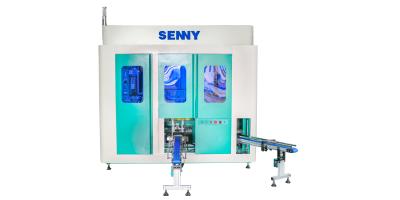 China 3- Color 60 Pcs/Min Automático Contenedor CNC Máquina de impresión de pantalla UV en venta