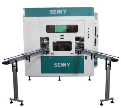 China 12 Work Station  Bottle Screen Printer Hot Stamping Up To 55pcs/Min 360-Degree for sale