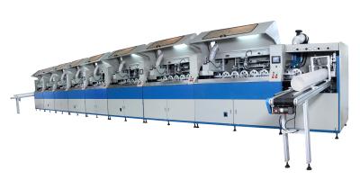 China 1-5 Liter 35 Pcs/min Plastic Round Bucket UV Printing Machine for sale