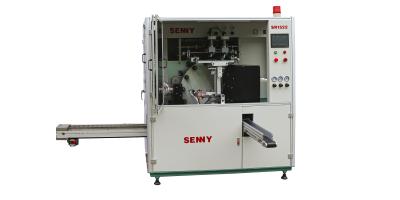 China 2-Color 50pcs/Min Auto  Round Tubes UV Screen Printing Machine for sale
