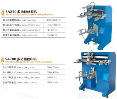 China 800pcs/hr Semi Automatic Screen Printing Machine for sale