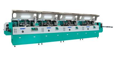 China 1-8 Color Linear Type Multicolor Screen Printing Machine For Functional Containers 85pcs/Min for sale