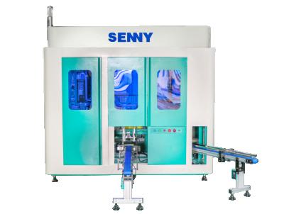 China Container 3-Color 60 Pcs/Min CNC Automatic UV Curing Screen Printing Machine for sale