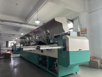China 85pcs/Min Linear Type Multicolor Screen Printing Machine For Glass Metal Containers Metal Equipment for sale