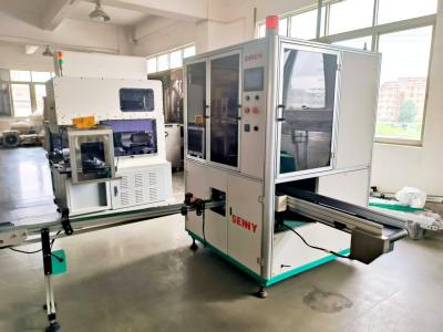 Κίνα 1 χρώμα πλήρως αυτόματη μηχανή θερμής γραμματοσήμανσης για μπουκάλια 3000pcs/hr προς πώληση