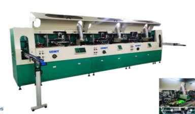 China 1-8 Color Plastic Bottle Automatic Linear UV Printing Machine for sale