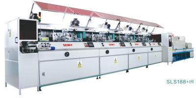 China SLS1888+IR Curving Multicolor Automatic screen Printing machine Up to 6000pcs/hr for sale