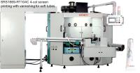China 4 Colors Automatic Screen Printing Equipment Rotary Screen Printer for sale