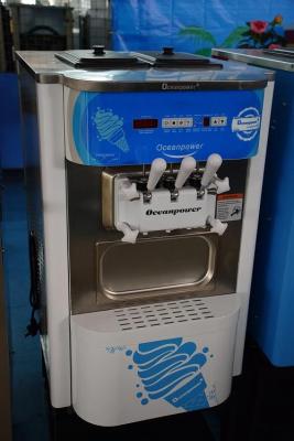 China Aspera compressor.30L/H.OP130 Table Top Soft Ice Cream Machine Frozen Yogurt Machine. for sale