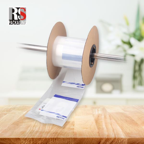Quality Custom Logo Perforated LDPE Pre Opened Bags On Roll For Automated Machines for sale