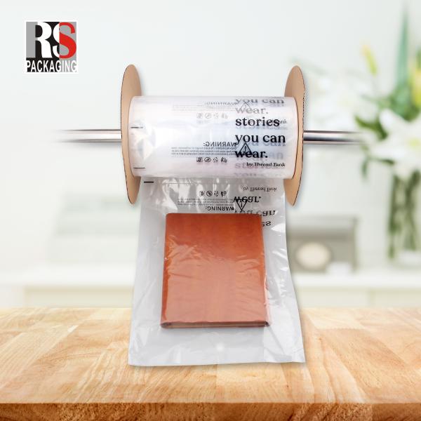 Quality Antistatic Auto Bag Pre Opened LDPE Poly Plastic Dress Packing Bags for sale