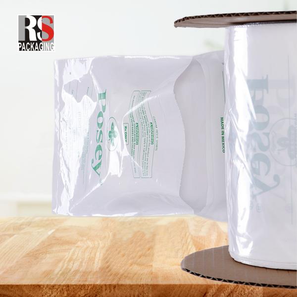 Quality LDPE Clear Plastic Pre Opened Poly Bags On A Roll Side Gusset Auto Bag For for sale