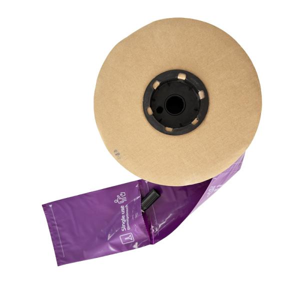 Quality Pink LDPE Plastic PE Anti Static Pre Opened Bags Gravure Printing For Auto for sale