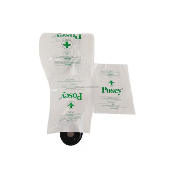 Quality 8X10" 2 Mil White Back Pre Opened Poly Bags On A Roll Perforated For Easy for sale