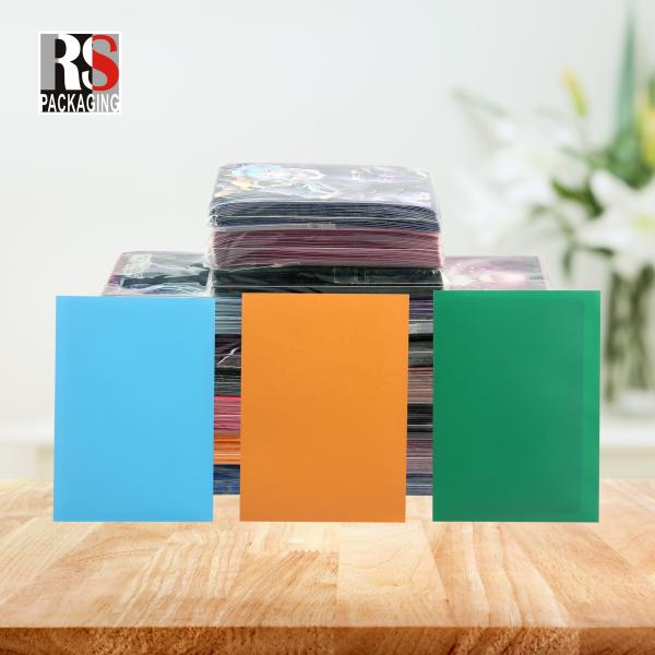 Quality Waterproof PP Card Protector Sleeves Customized For Memory Game Cards Protection for sale