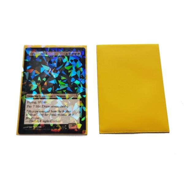 Quality Holo Card Sleeves Pack PP Gaming Supplies With Logo Support​ for sale