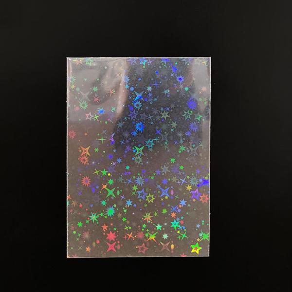 Quality Holo Card Sleeves Pack PP Gaming Supplies With Logo Support​ for sale
