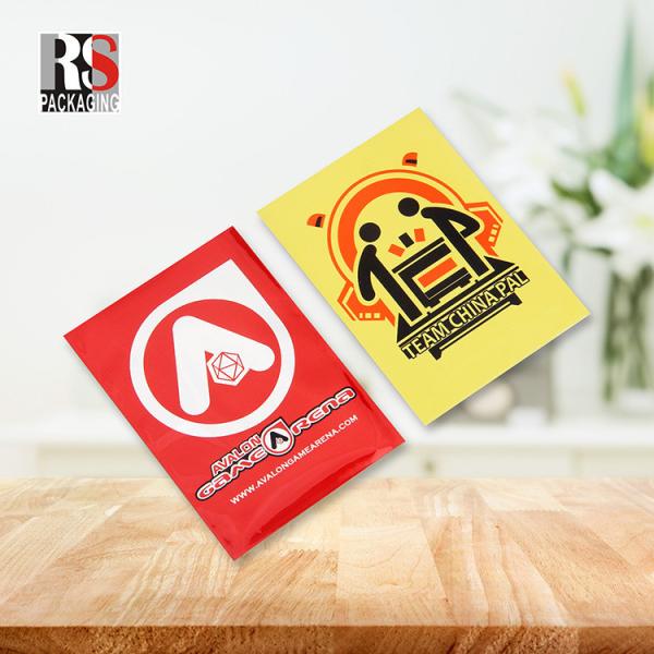 Quality Plastic Poly Trading Card Protector Sleeves Standard Size Custom Logo For for sale
