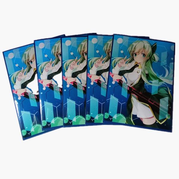 Quality PP OPP MTG Card Protector Sleeves For Packaging Yugioh Trading Game Cards for sale