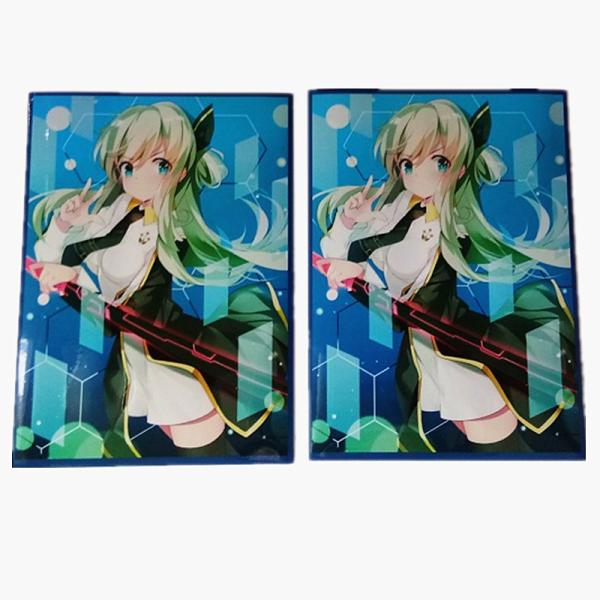 Quality PP OPP MTG Card Protector Sleeves For Packaging Yugioh Trading Game Cards for sale