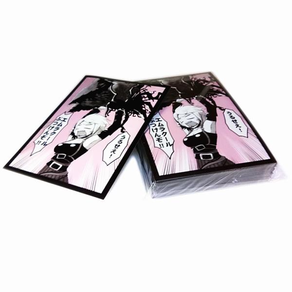 Quality Standard Poly Game Card Protector Sleeves Packaging Bags Customized Printing for sale