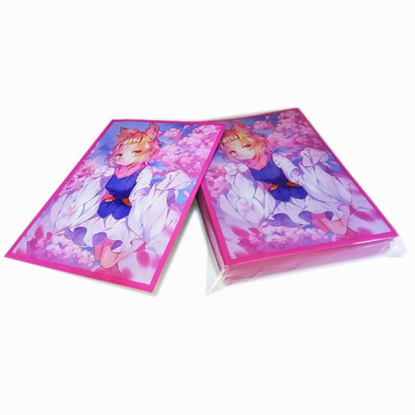 Quality Clear Customized Plastic MTG Card Sleeves TCG Yugioh Trading Card Protectors for sale
