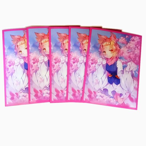 Quality Clear Customized Plastic MTG Card Sleeves TCG Yugioh Trading Card Protectors for sale