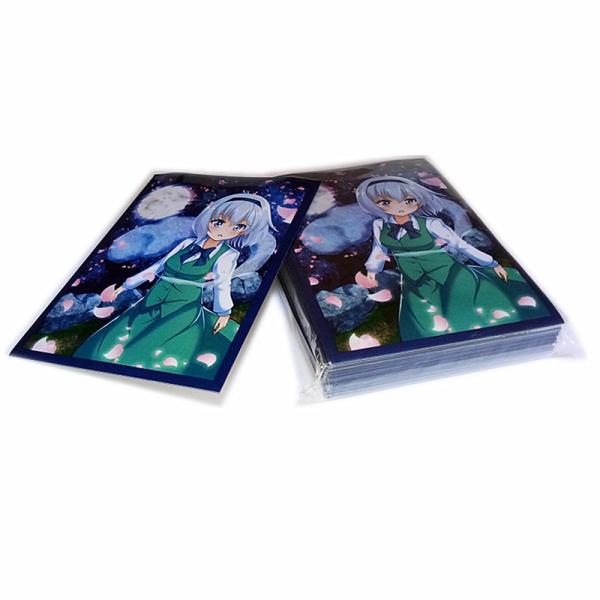 Quality Transparent PP Clear Plastic Card Sleeve For Hologram Game Protector Card for sale
